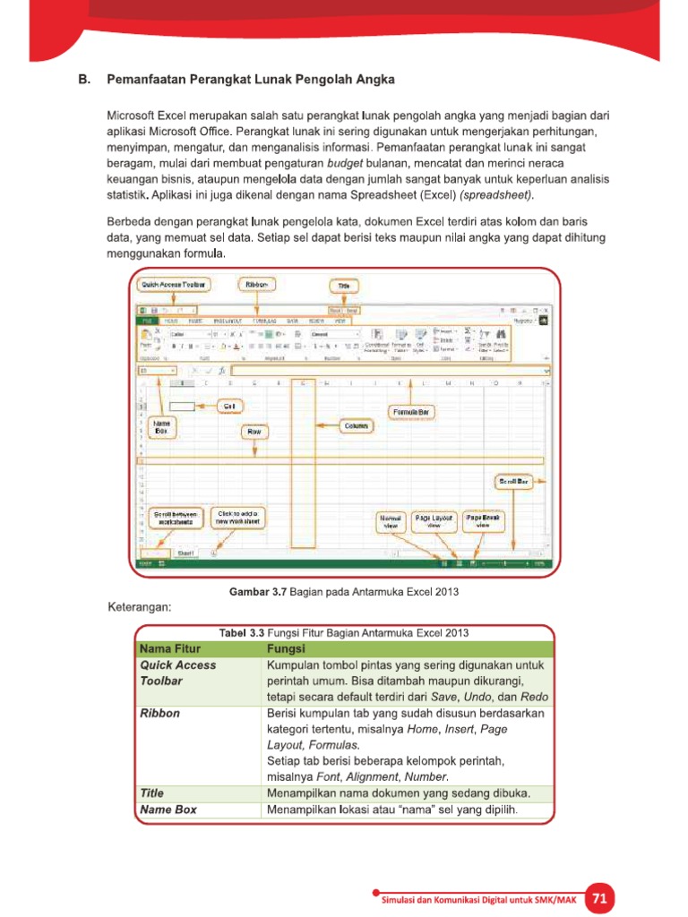 Materi 4 Ms. Excel | PDF