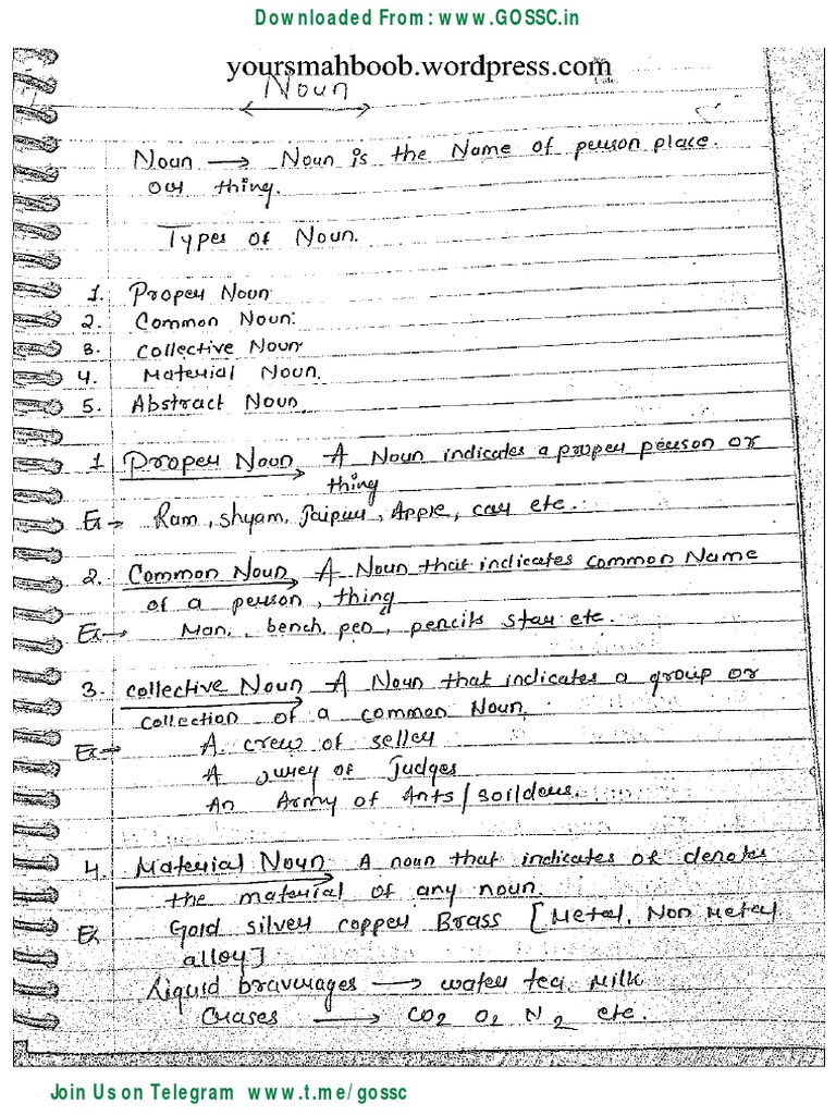 KD Campus English Class Notes (GOSSC - In) | PDF