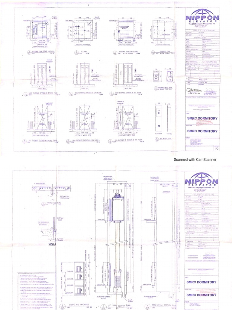 Elevator Plan - The Lift | PDF
