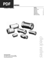 Hoke Check Valves CVH Series PDF | PDF