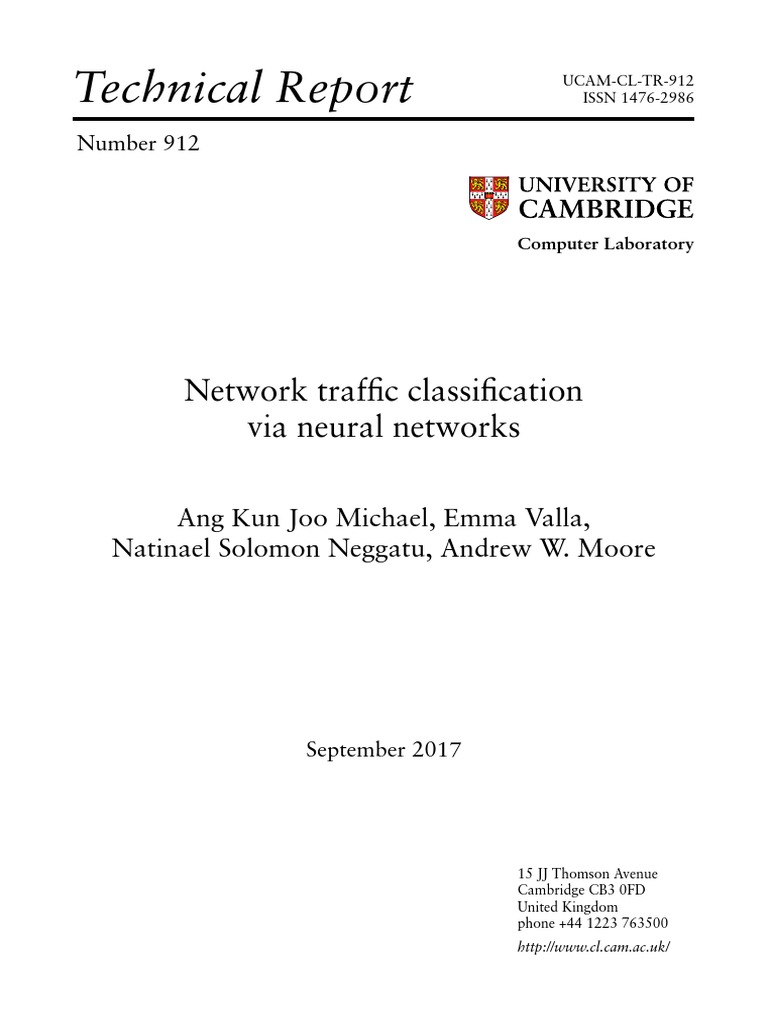 Network Traffic Classification Via Neural Networks | PDF | Artificial ...