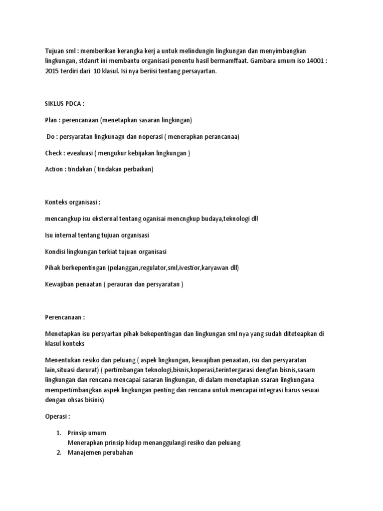 Tujuan SML | PDF | Bisnis