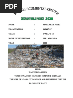 Geography Field Project | PDF | Hydroelectricity | Nature