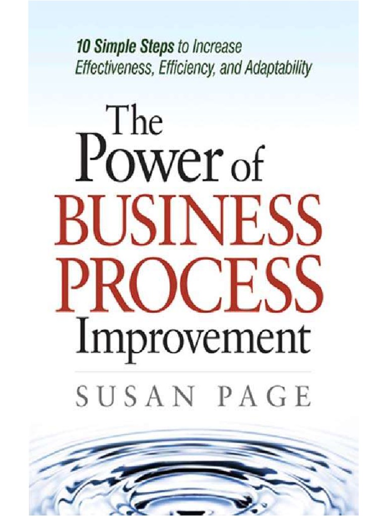 The Power of Business Process - Part 1 | PDF | Microsoft Office ...
