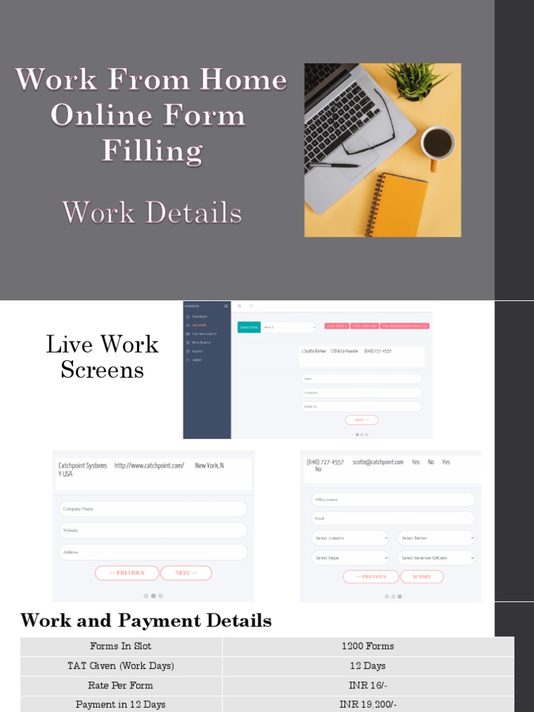 Work - From - Home . | PDF | Information Age | Computing