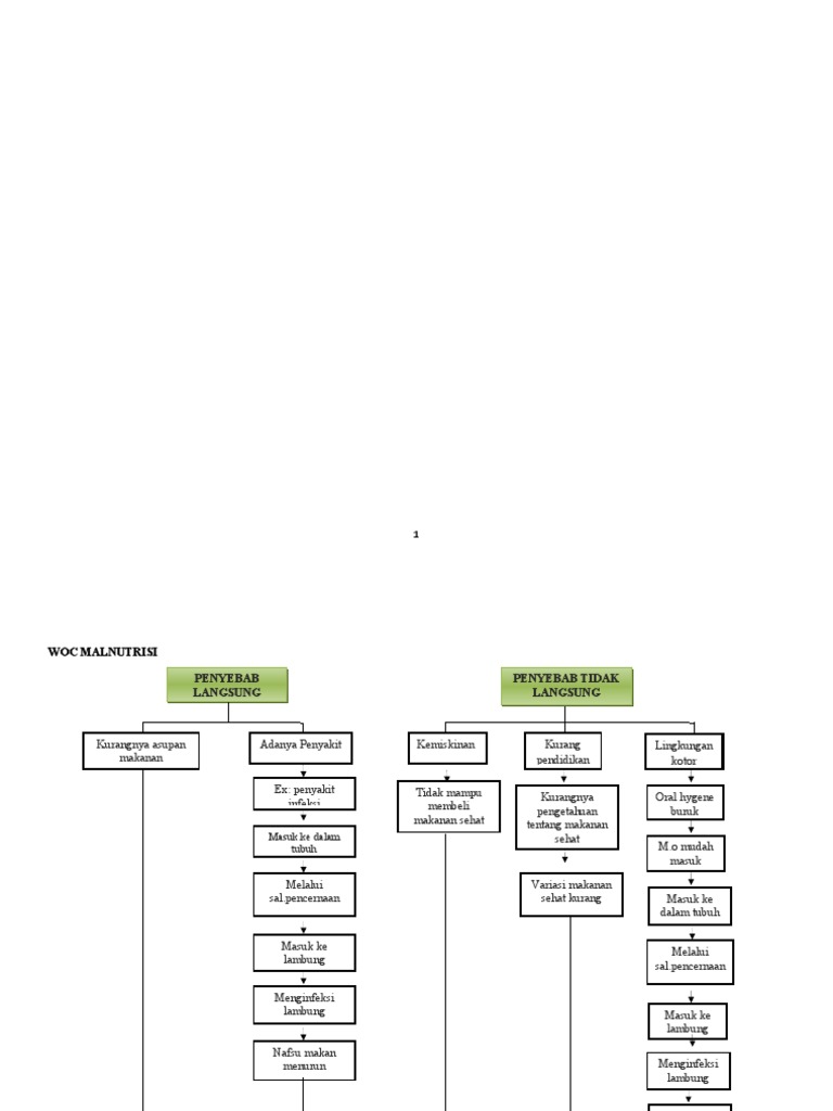 WOC MALNUTRISI (Sasa) | PDF
