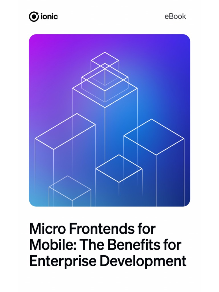 Ebook Micro Frontends | PDF | Mobile App | Web Application Ebook Micro Frontends | PDF | Mobile App | Web Application