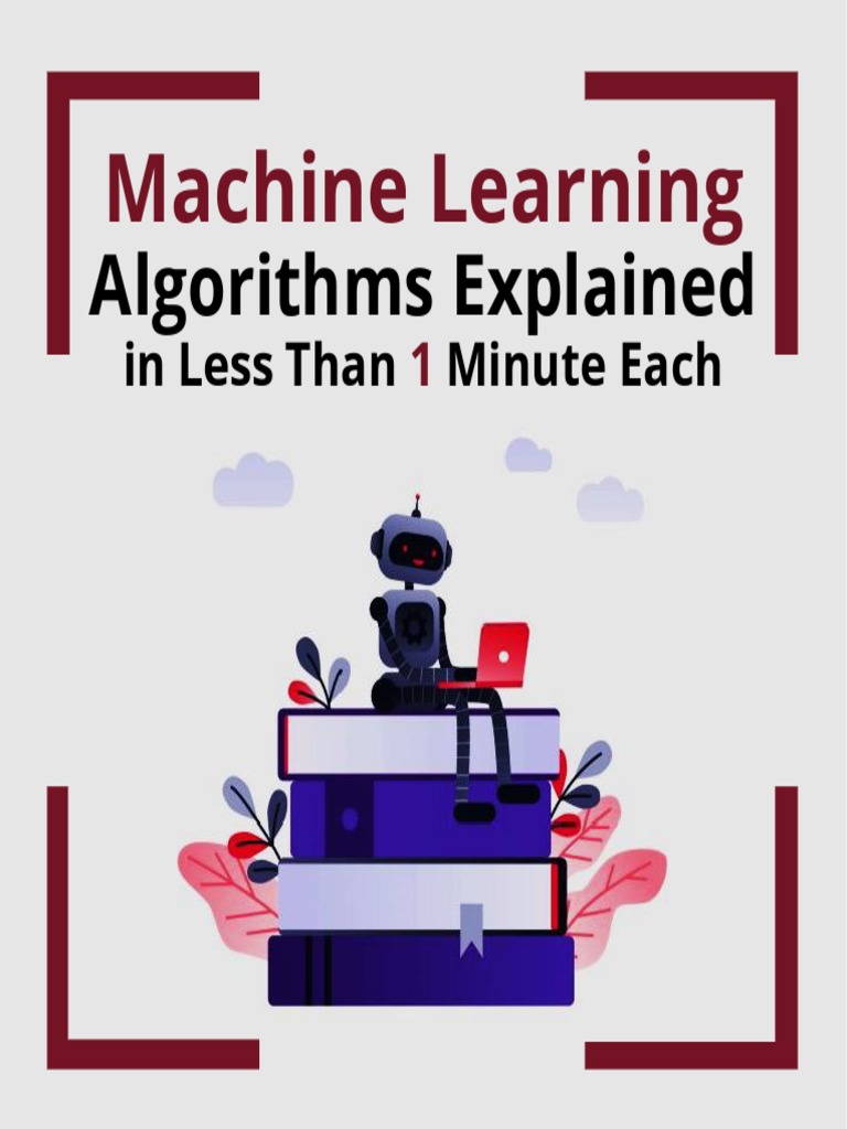 ML Algorithms Explanation | PDF | Cluster Analysis | Regression Analysis