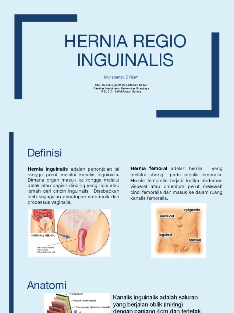 11b. Kuliah Hernia Inguinal | PDF