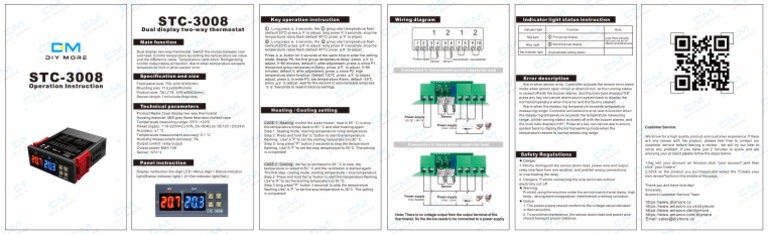 STC-3008 Manual | PDF