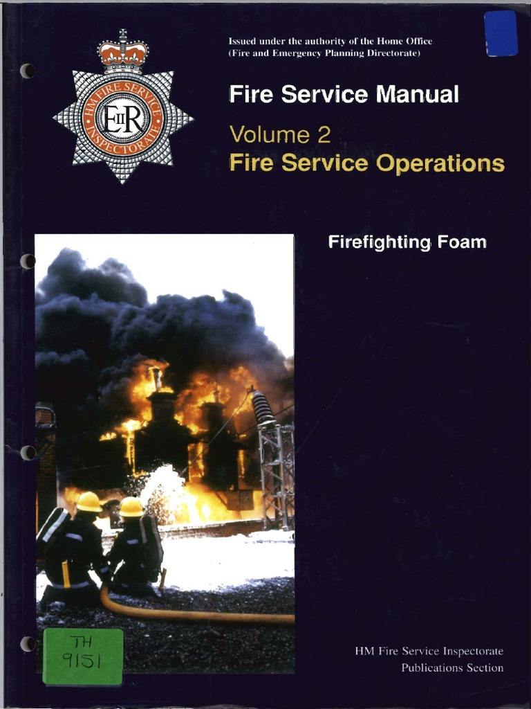 Fire Service Manual - Volume 2 - Fire Service Operations | PDF ...