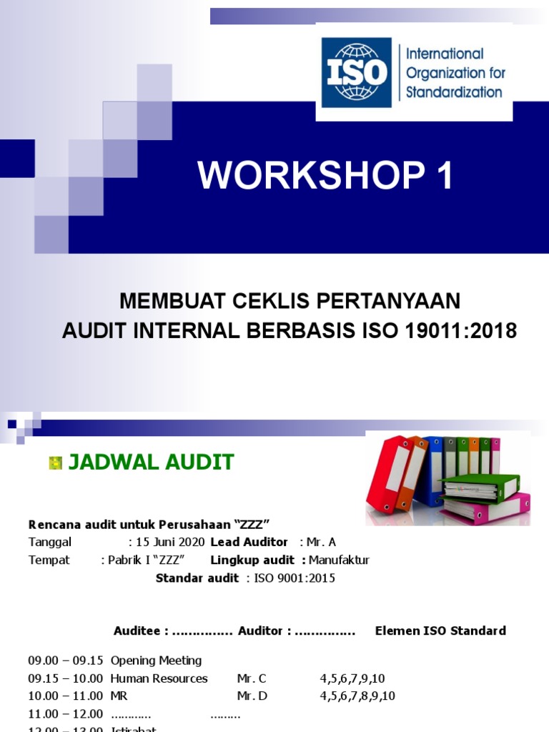 Ceklis Audit Internal ISO 19011:2018 | PDF | Bisnis
