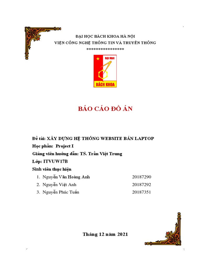 BÁO CÁO-Project I | PDF
