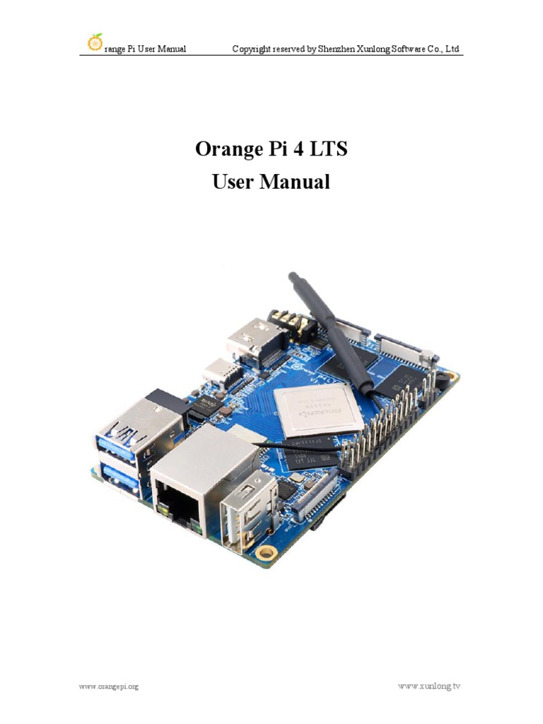 Orange - Pi - 4 - Lts - User Manual - v1.6 | PDF | Android (Operating System) | Booting