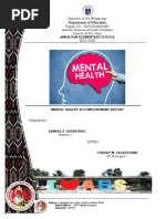 Okay Sa Deped Accomplishment Report | PDF | Public Health | Health Sciences