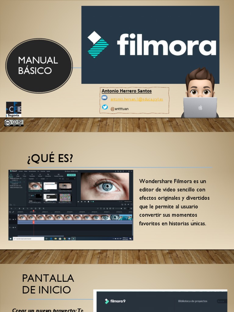 Manual Filmora | PDF | Ventana (informática) | Vídeo