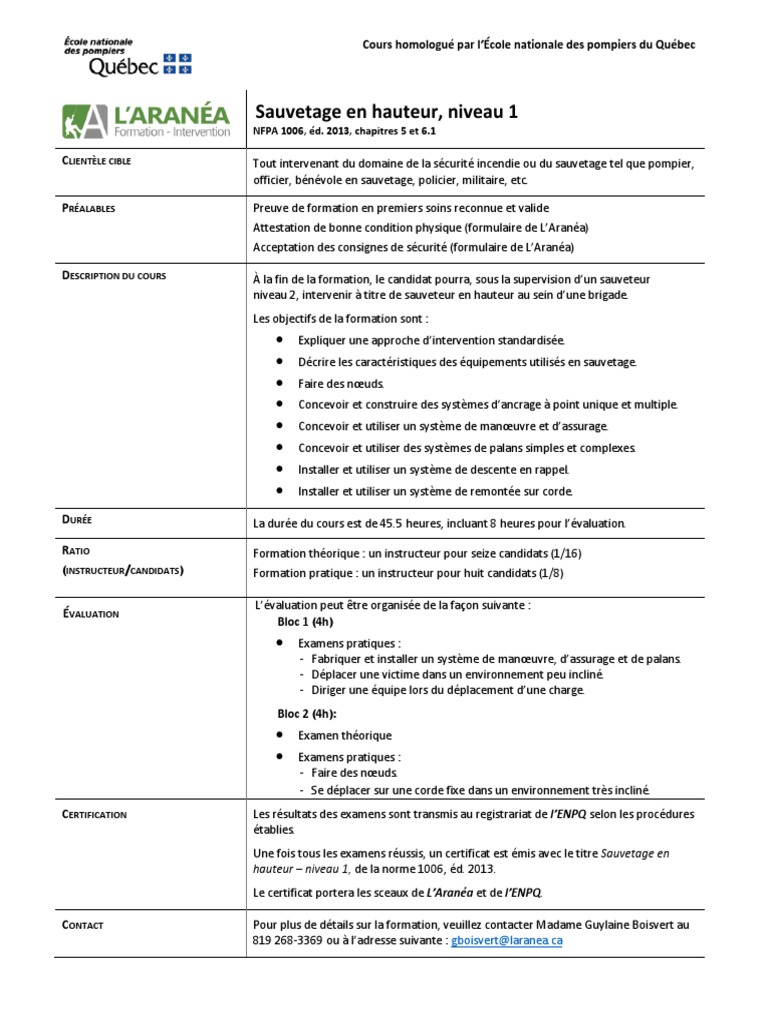 Fiche Descriptive Laranea Chap-6.1 1 | PDF