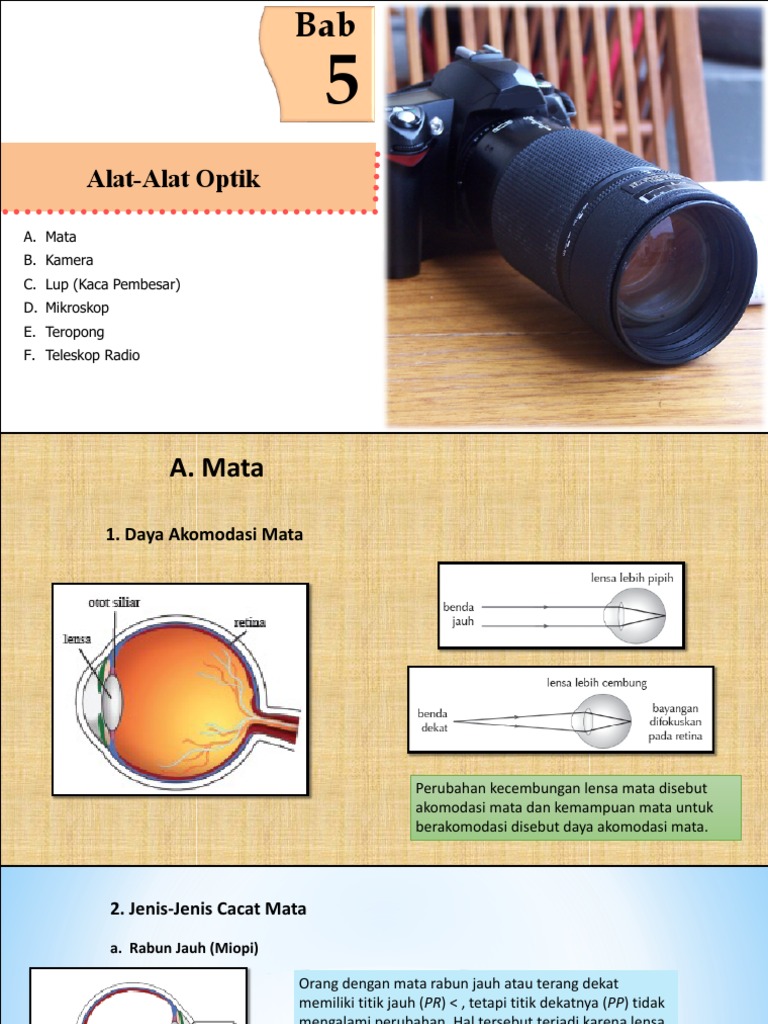 Alat Alat Optik | PDF