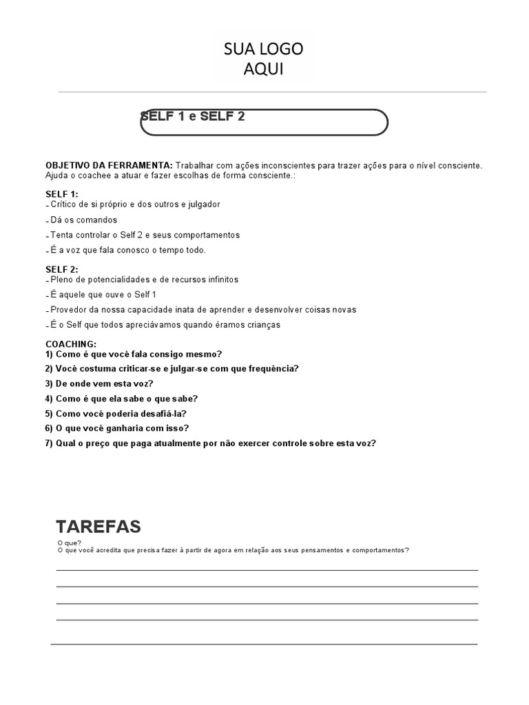 Self 1 e Self 2 | PDF