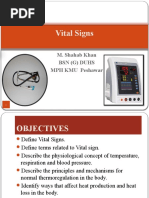 Vital Signs PowerPoint | PDF | Blood Pressure | Respiratory System