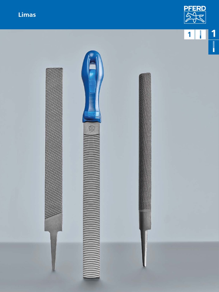 PFERD Tool Manual Catalogue 1 PT | PDF | Aço | Dureza