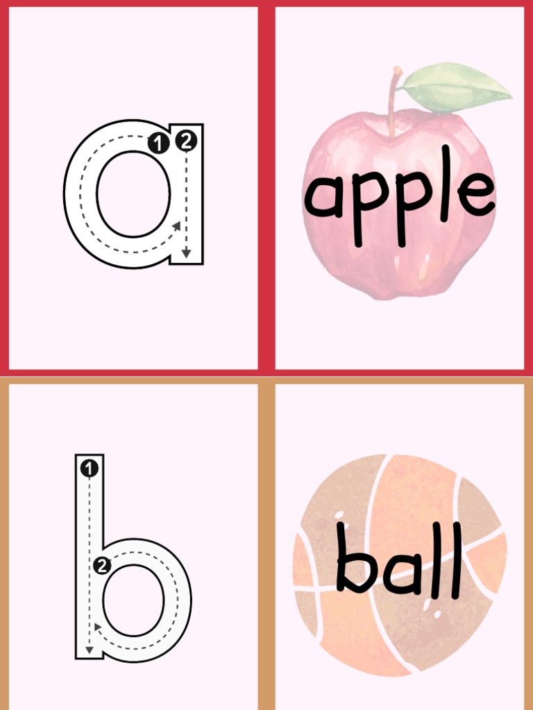 Lowercase Letter Tracing Flash Card Bundle | PDF