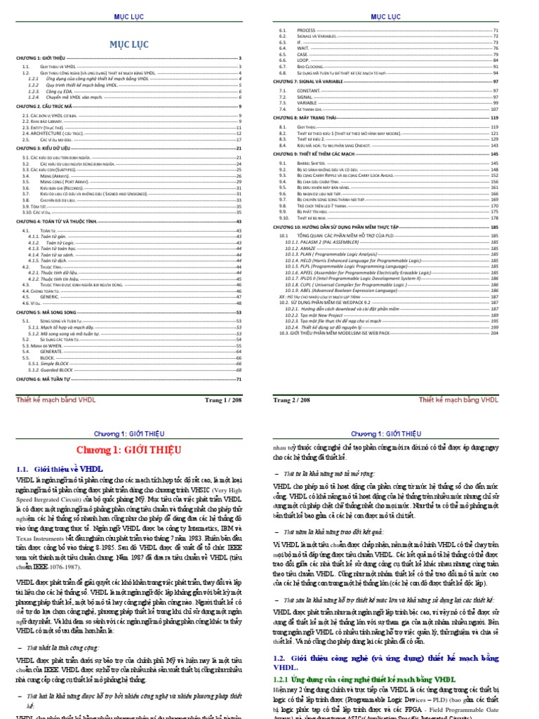 Process, Variables, Conditional, and Looping Structures in VHDL | PDF | Computer Engineering ...