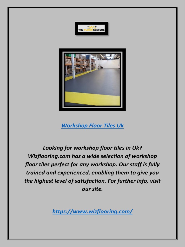 Workshop Floor Tiles Uk | PDF