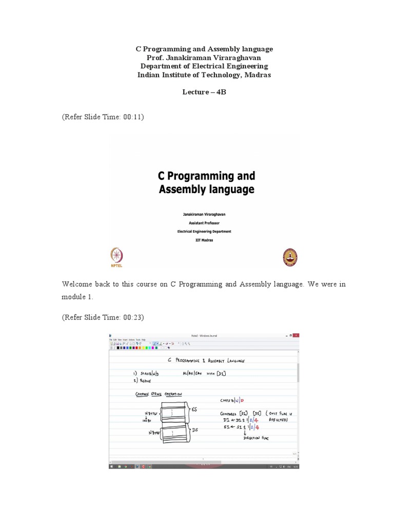 Lec 5 | PDF | Array Data Structure | Computing