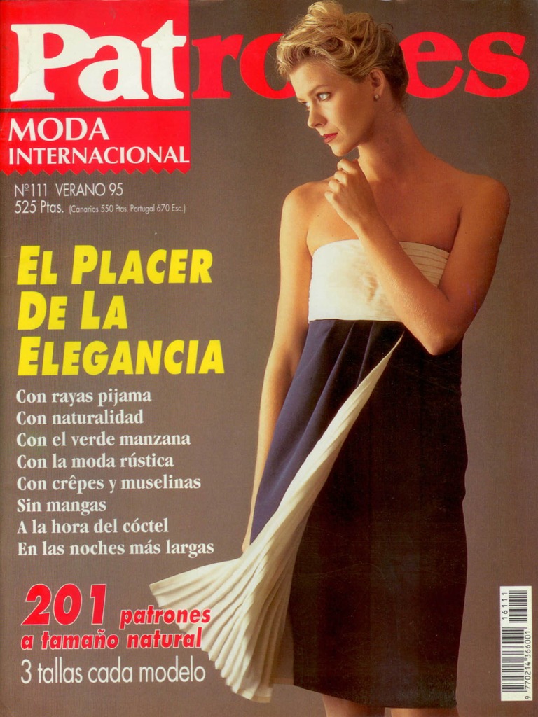 111 Patrones MODA INTERNACIONAL - 1995 Foto | PDF