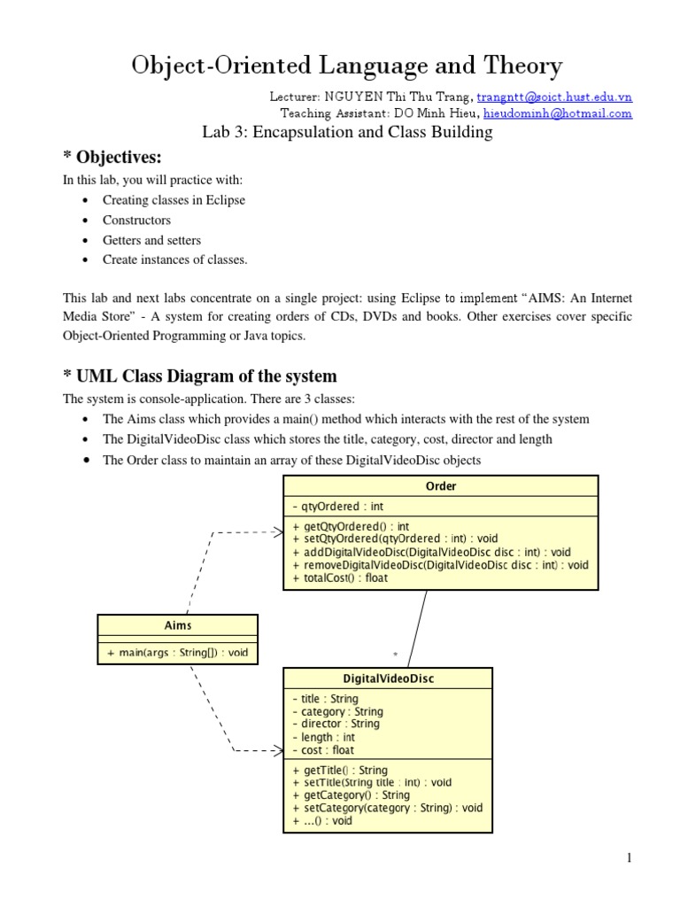 Lab03 | PDF | Method (Computer Programming) | Programming