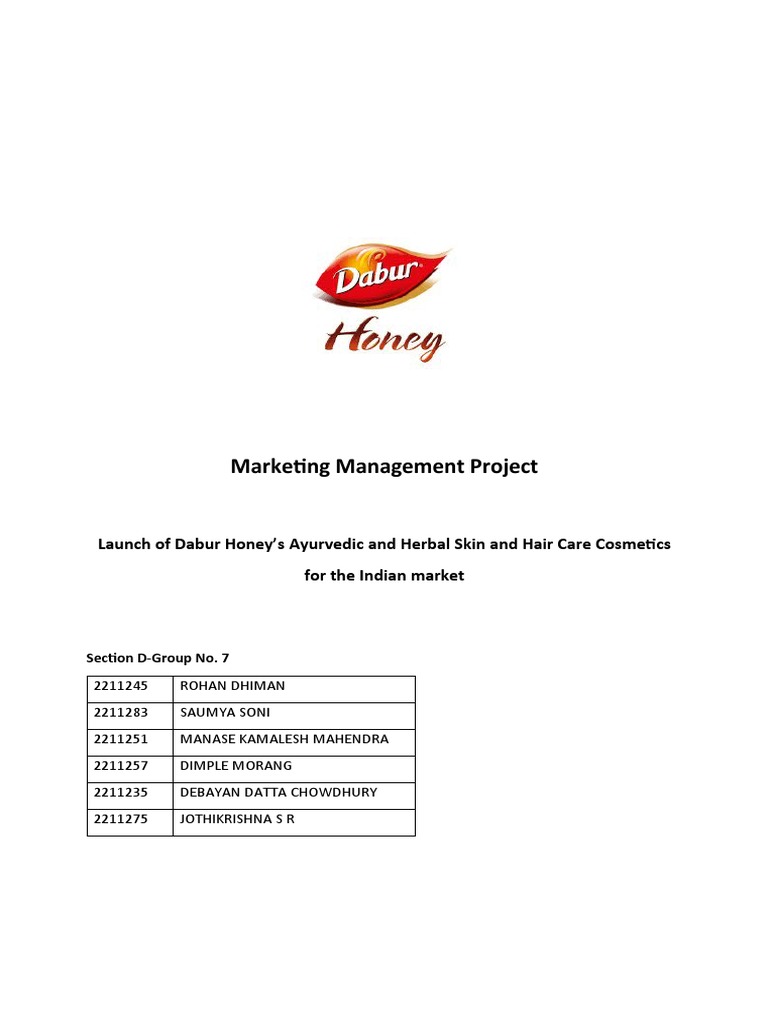 MM Project - SecD - Group7 PDF | PDF | Brand | Target Audience