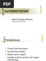 Farmakope Indonesia Ed Vi Endotoksin Bakteri | PDF