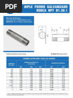 Tabla de Conversión DN A NPS (Pulgadas) para Medir Diámetros de Tubería ...