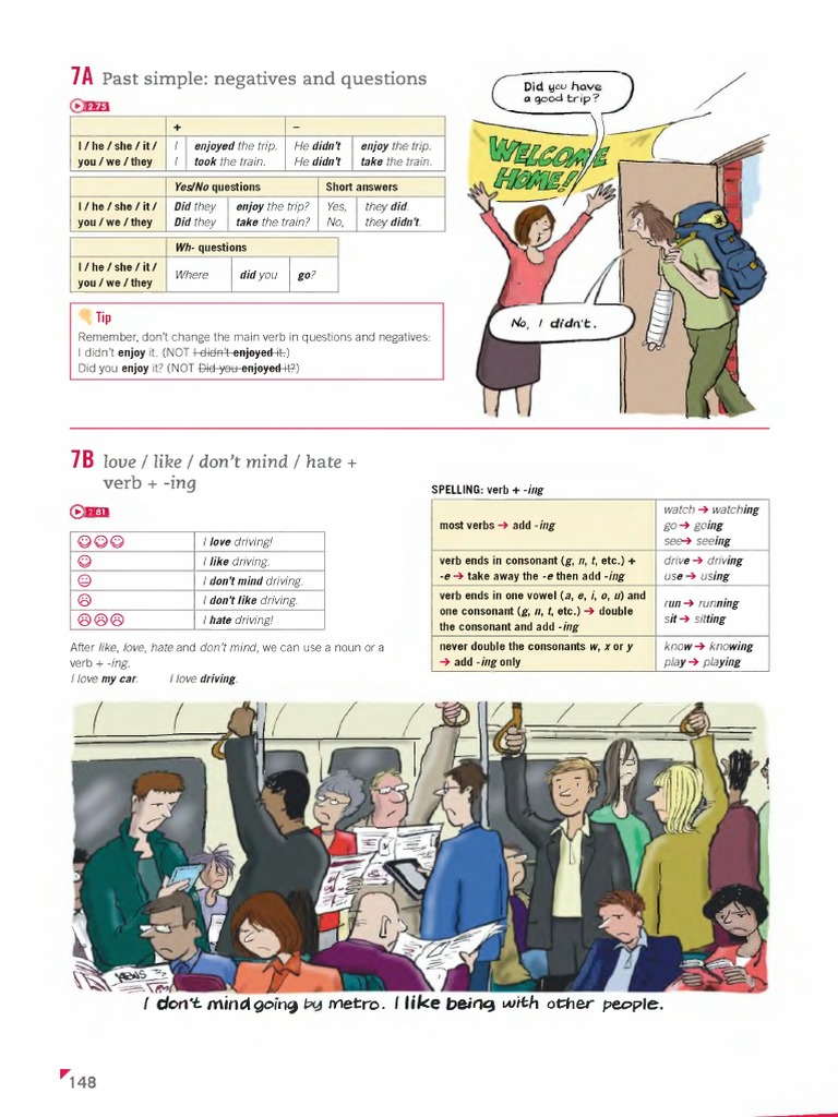 Empower A2 - SB Unit 7 (Vocabulary and Grammar Focus) | PDF