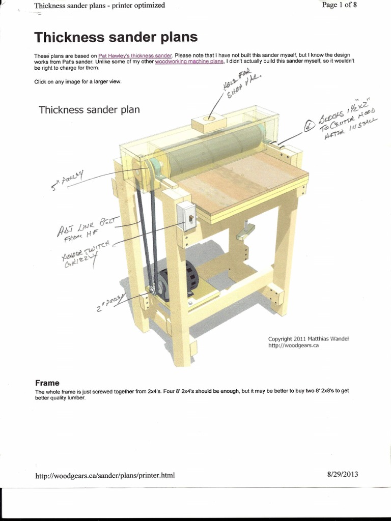 Drum Sander | PDF