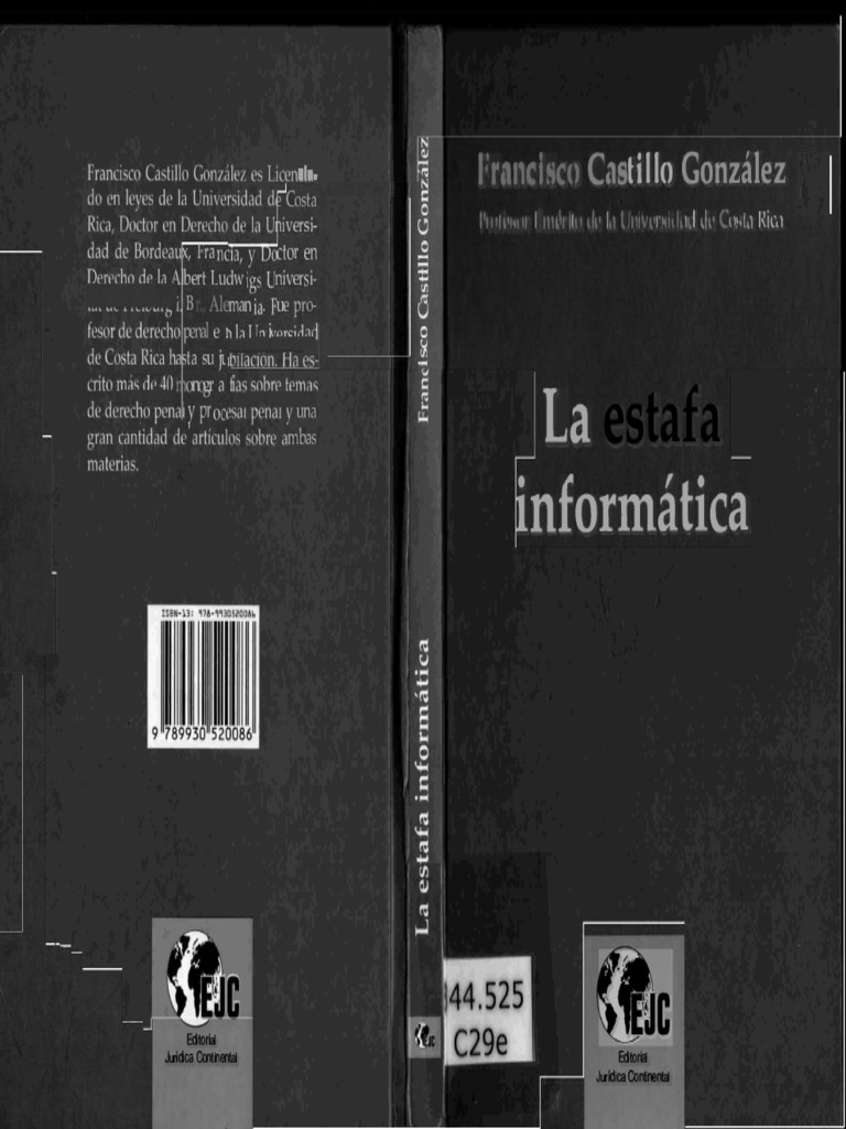 La Estafa Informatica | PDF | Protocolos de internet | Derecho penal