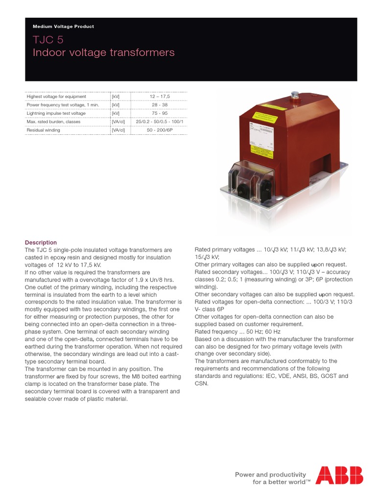 TJC 5 - en | Download Free PDF | Transformer | Electronics