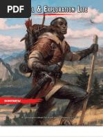 D&D 5E Travel Speed and Rules | PDF | Role Playing Games | Leisure