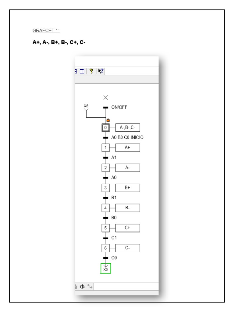 Grafcet Con Sfcedit | PDF