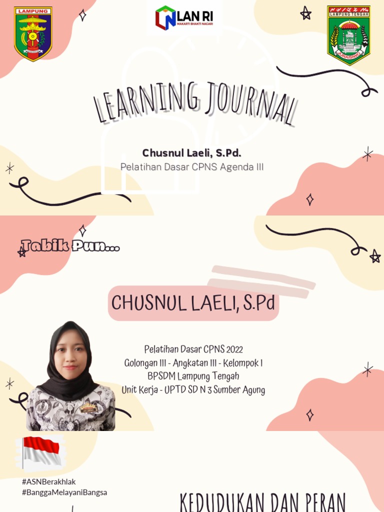Presentasi Learning Journal | PDF