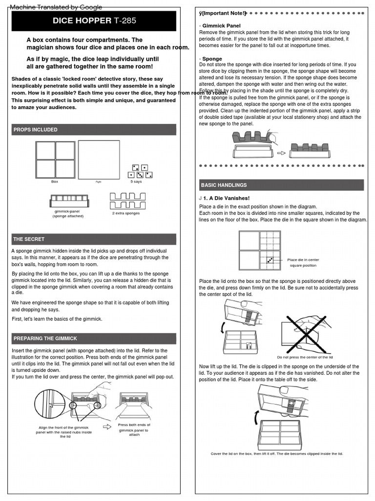 dice_hopper-español. | PDF