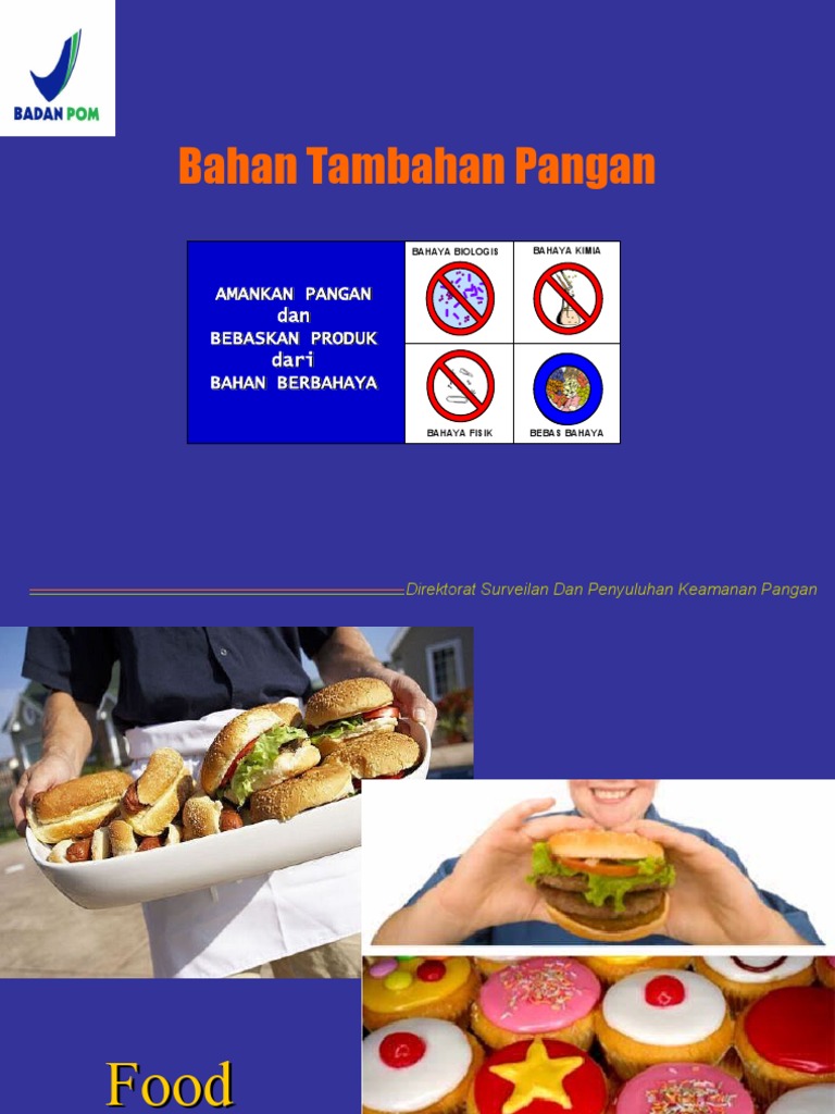 Bahan Tambahan Makanan | PDF
