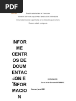 Centros de Documentación Definición y Servicios-1 | PDF | Documento | Bases de datos