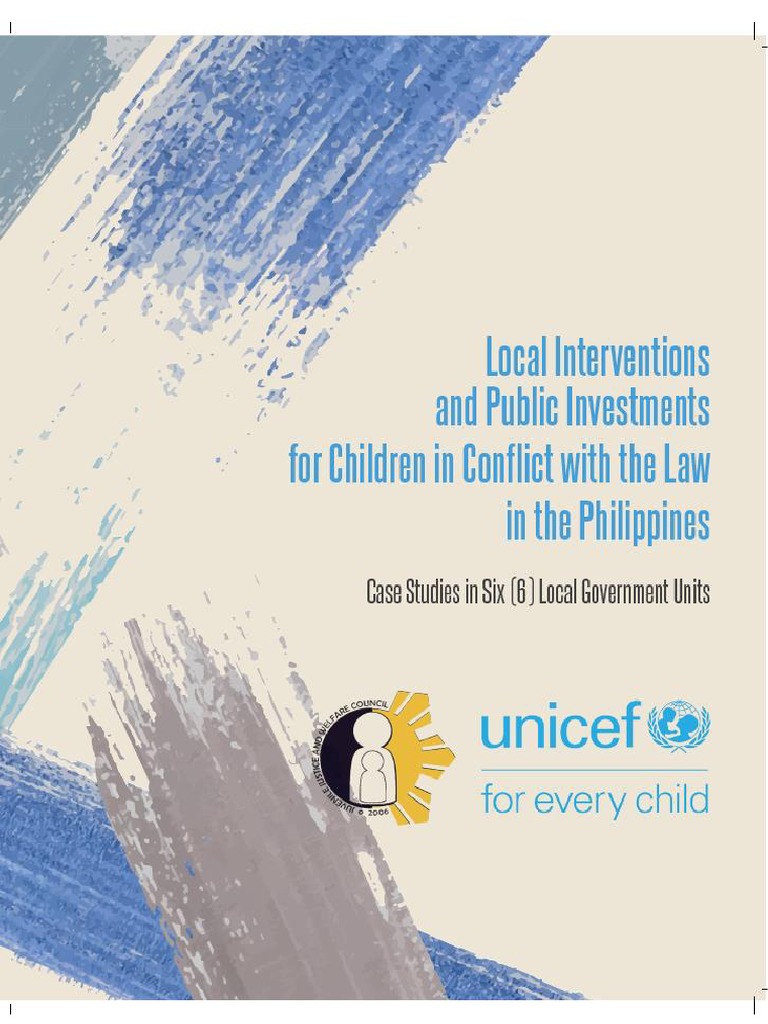 Local Interventions and Public Investments For CICL | PDF | Child Abuse ...