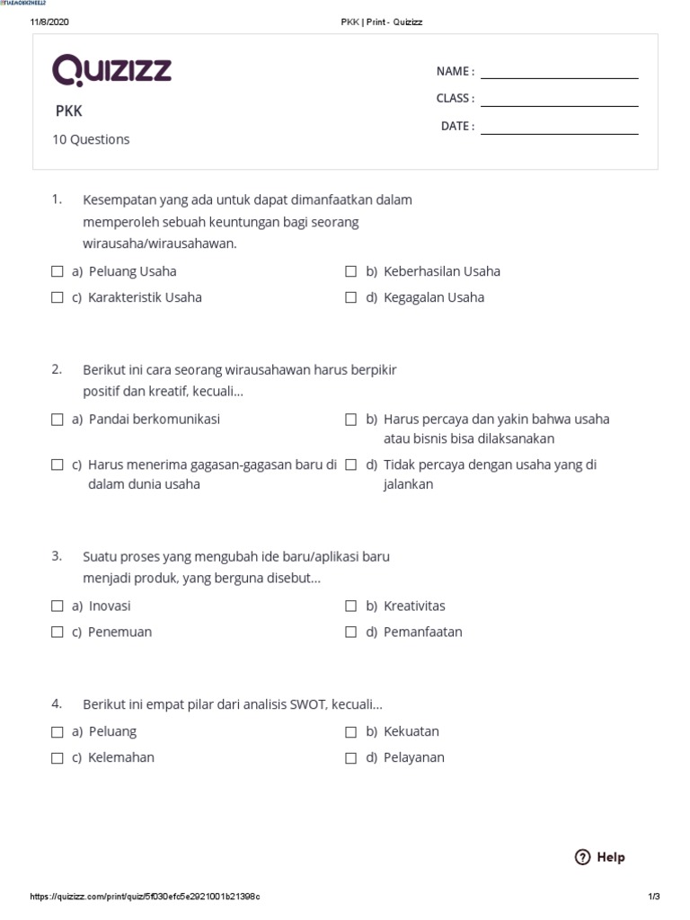 Name: Class: Date | PDF