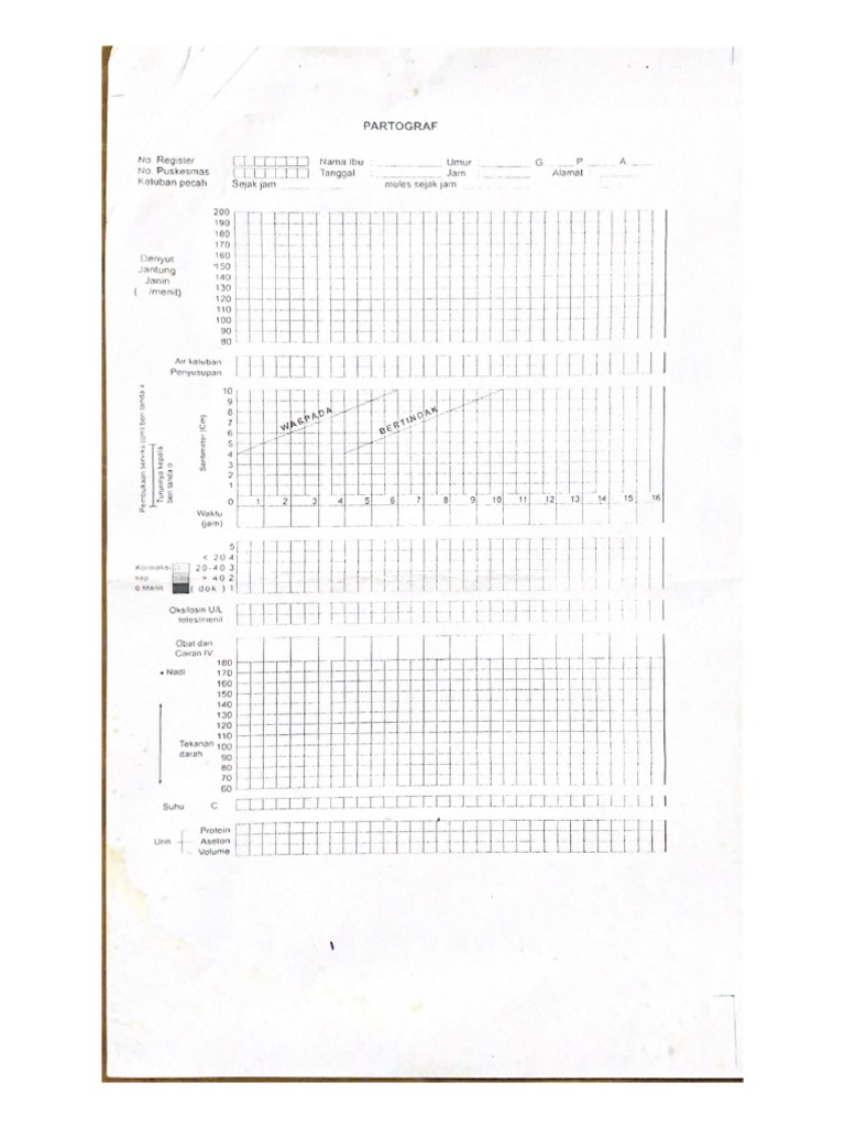 Partograf 2 | PDF