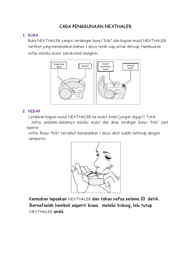 Cara Penggunaan Nexthaler | PDF