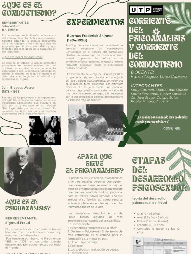 Flyer Folleto Triptico Plantas Vivero Divertido Moderno Orgánico Verde ...