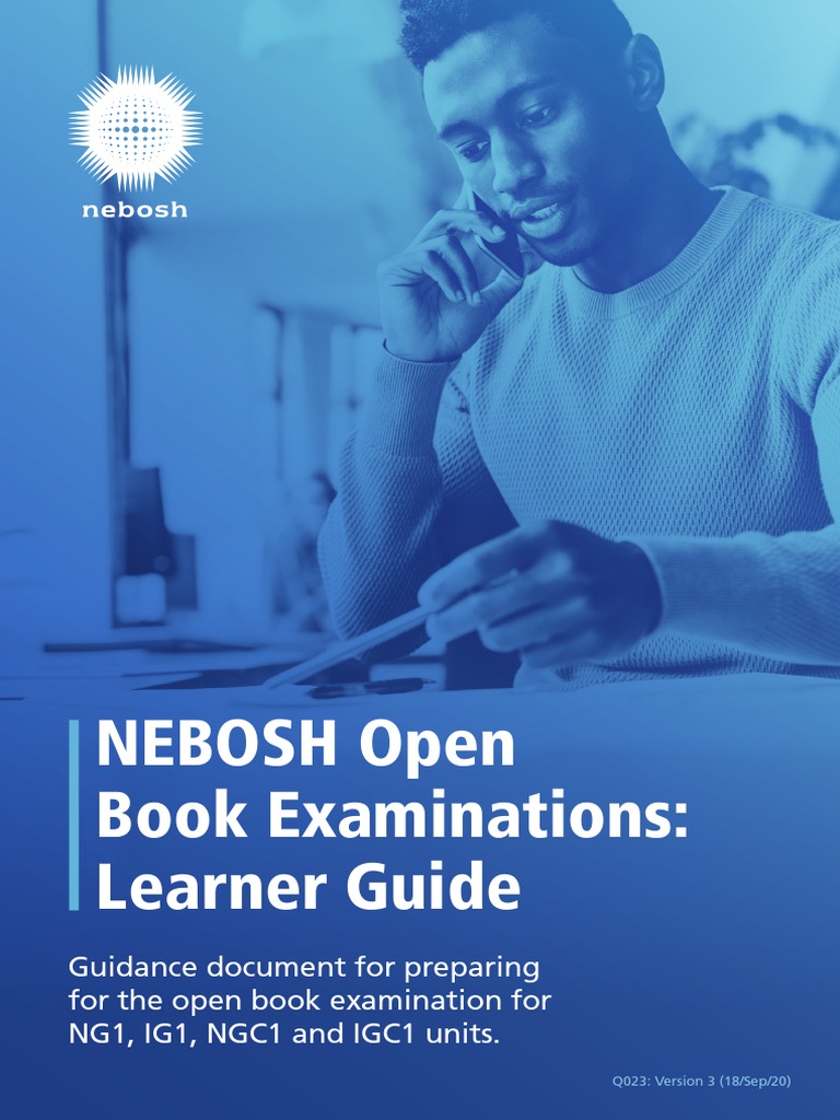 Learner Guide by NEBOSH | PDF | Test (Assessment) | Learning